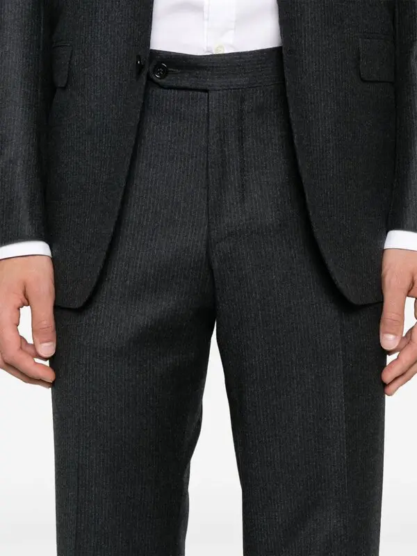 Canali Pinstriped Suit - Grey