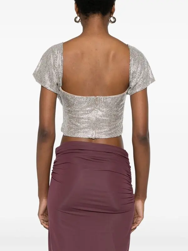 Giuseppe Di Morabito Crystal-embellished Top