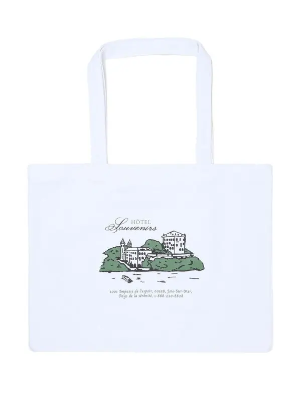 A.p.c. X Jjjjound Hôtel Tote Bag - White