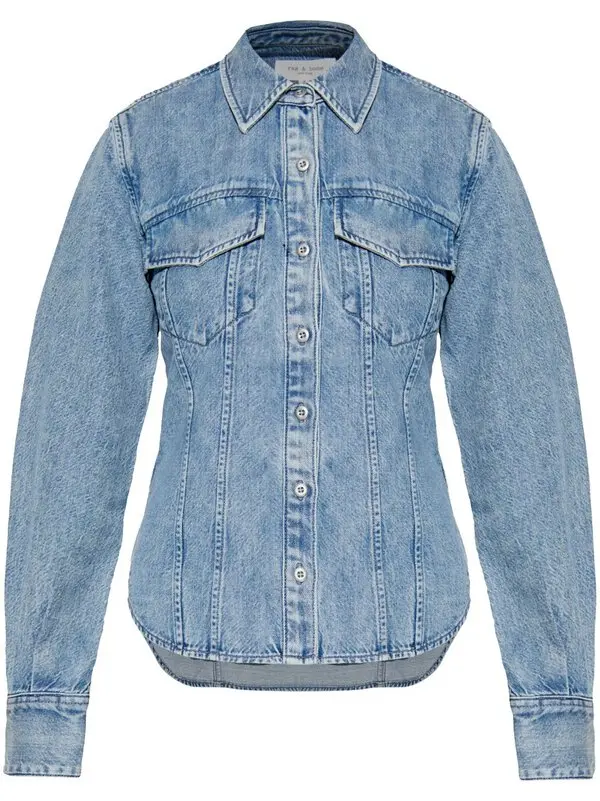 Rag & Bone Annie Denim Shirt