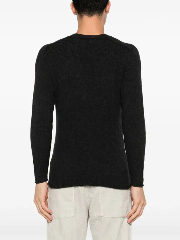 Transit Virgin Wool Round-neck Sweater - Grey