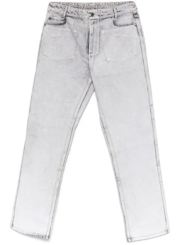 DAILY PAPER Amba Straight-leg Jeans - Grey