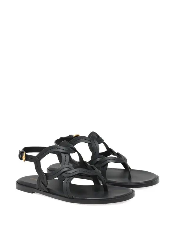 GIANVITO ROSSI Amalfi Sandals - Black