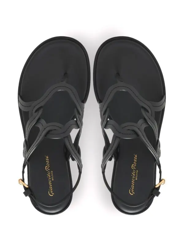 GIANVITO ROSSI Amalfi Sandals - Black