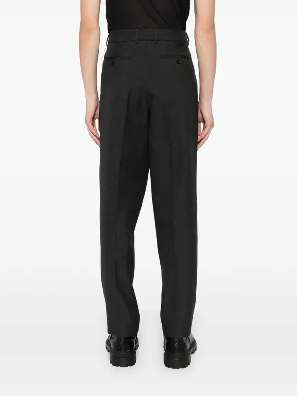 Bally Pleated Straight-leg Trousers