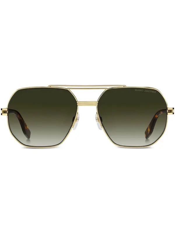 Marc Jacobs Pilot-frame Sunglasses - Gold