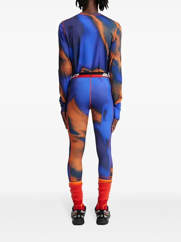 Aztech Mountain Next To Skin Ski Top - Blue