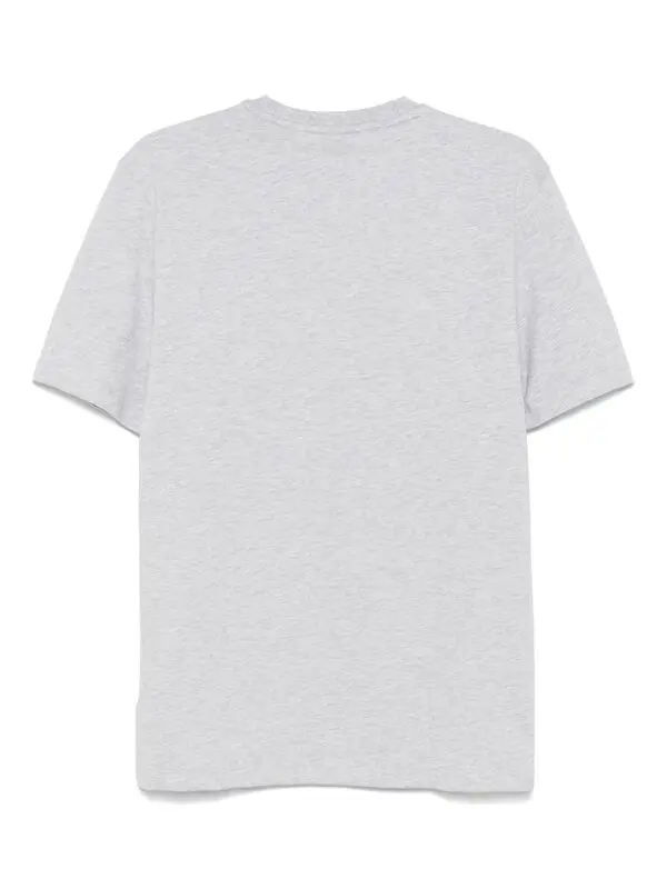 BOSS Logo-print Cotton T-shirt - Grey