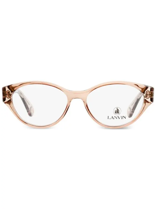 LANVIN Oval-frame Glasses - Pink