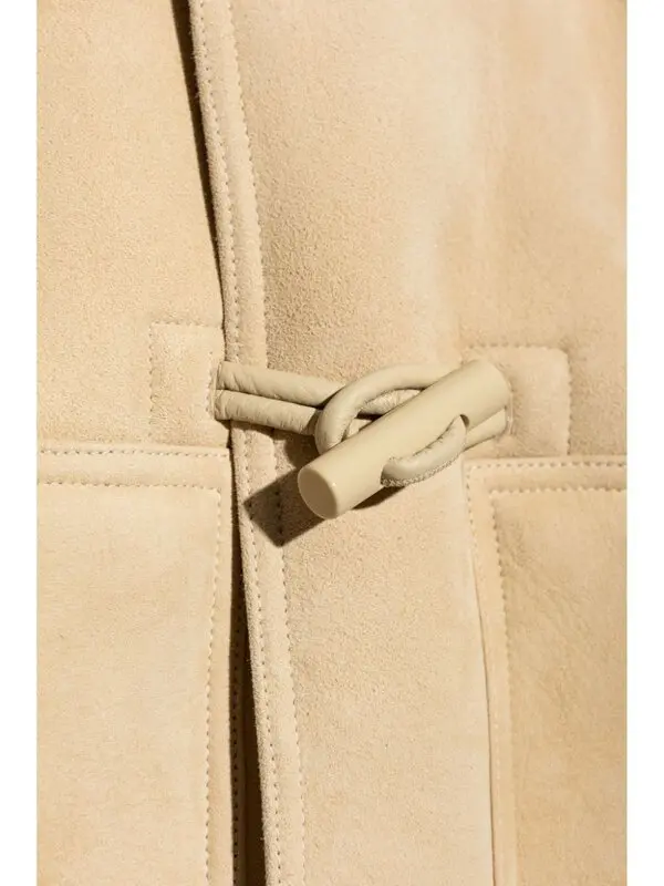 Jacquemus Telo Cropped Shearling Jacket