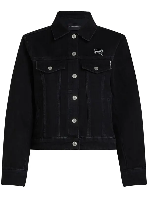 Karl Lagerfeld Ikon Denim Trucker Jacket