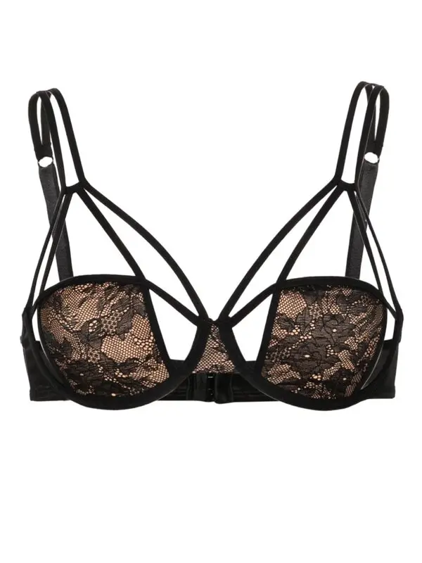 Marlies Dekkers The Art Of Love Floral-lace Bra - Black