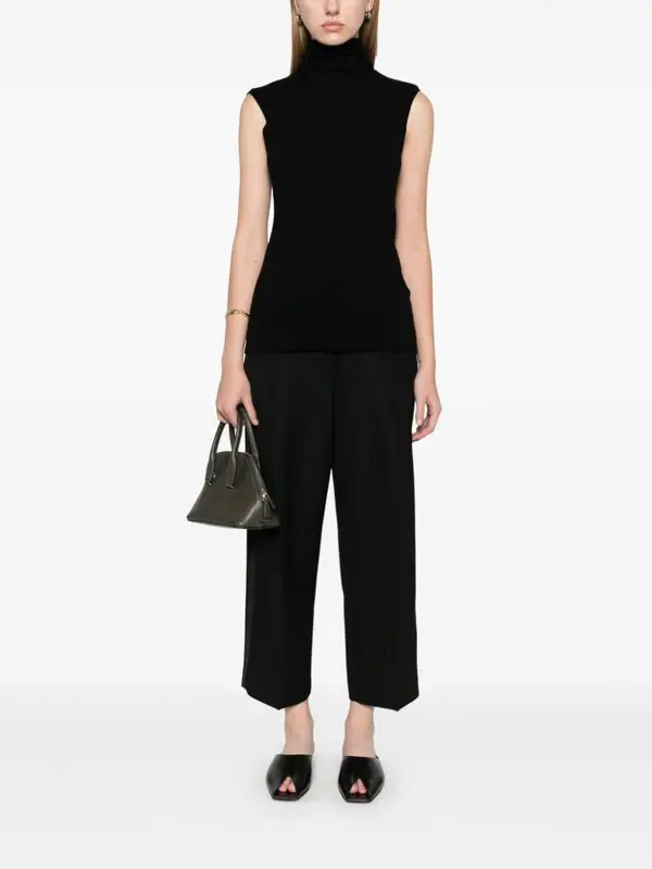 TOTEME Pleated Trousers - Black