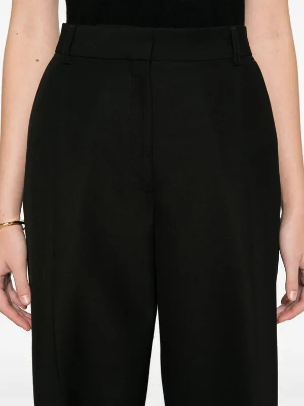 TOTEME Pleated Trousers - Black