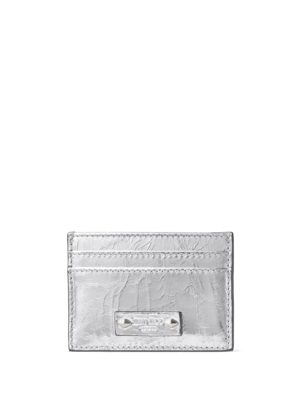 JIMMY CHOO Umika Cardholder - Silver