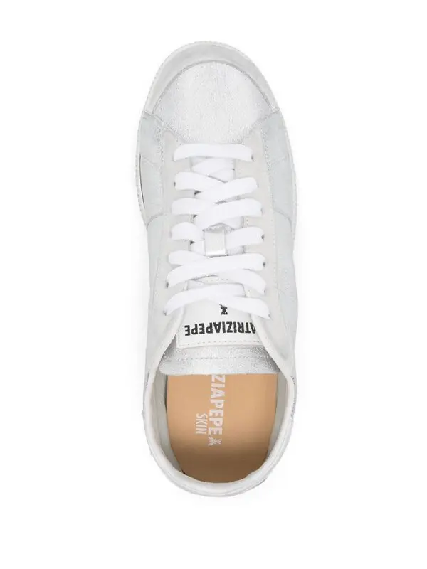 Patrizia Pepe Skin ‘93 Sneakers - Silver
