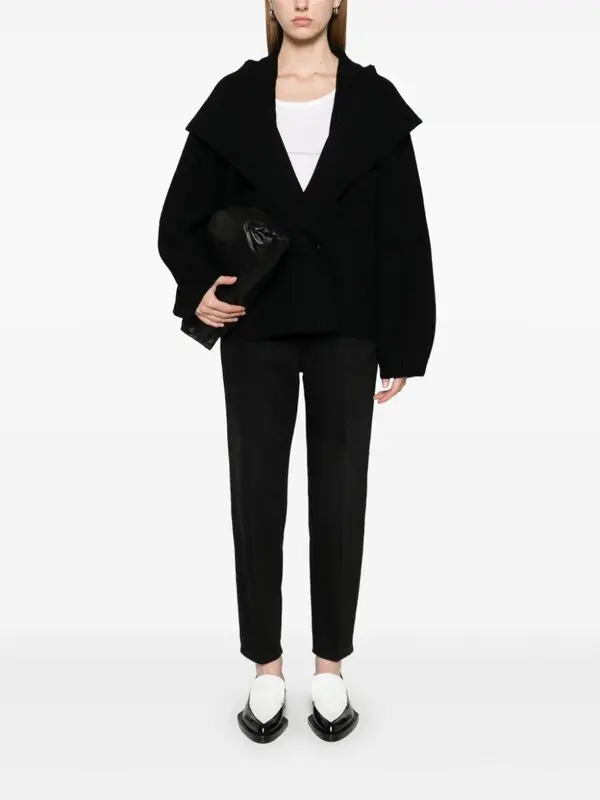 TOTEME Shawl-lapels Cardigan - Black