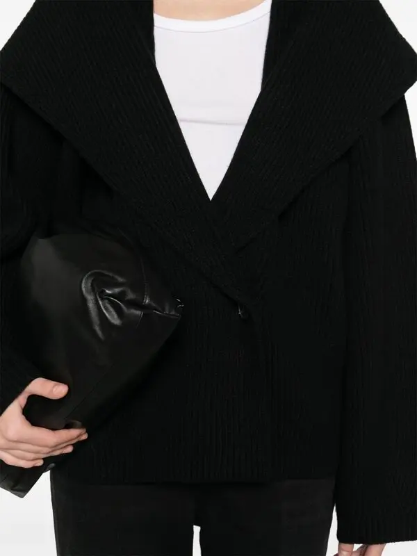 TOTEME Shawl-lapels Cardigan - Black