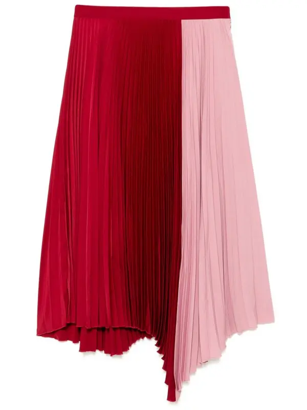 Maison Kitsuné Pleated Midi Skirt