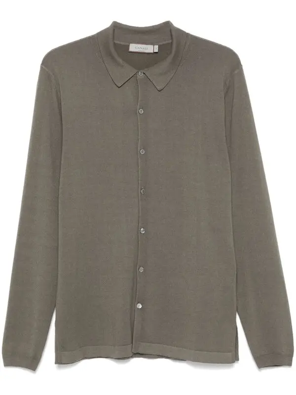 Canali Shirt Sweater - Grey