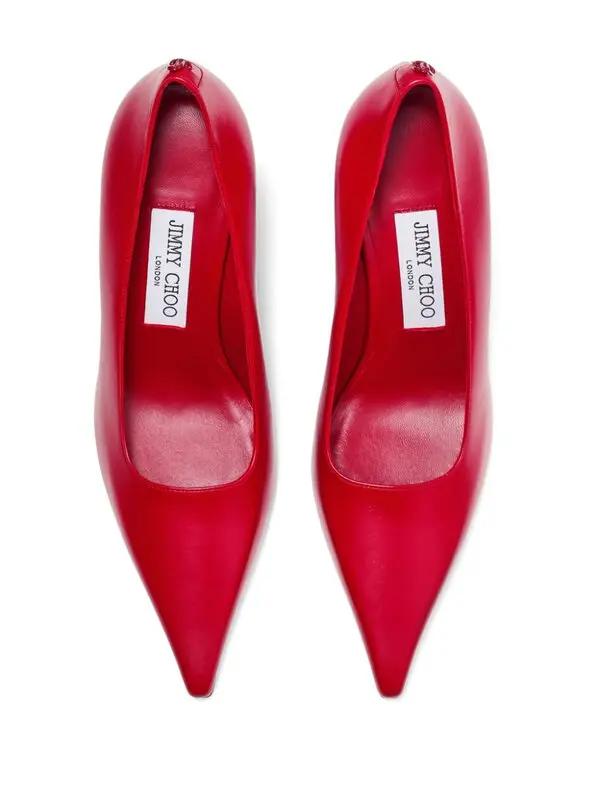 JIMMY CHOO 80mm Ixia Pumps - Red