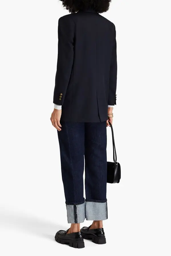 FRAME Wool-blend Twill Blazer