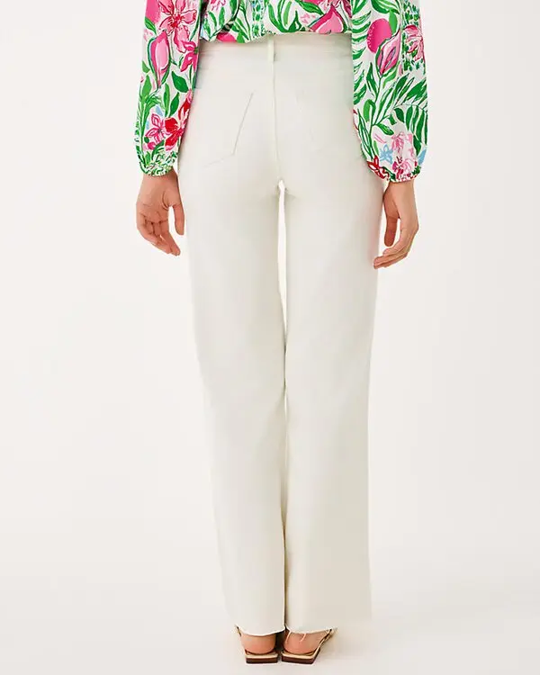 Lilly Pulitzer® Aniston High Rise Straight Leg Jean