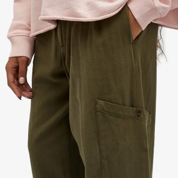 You Must Create Grease Wide Trousers - Olive