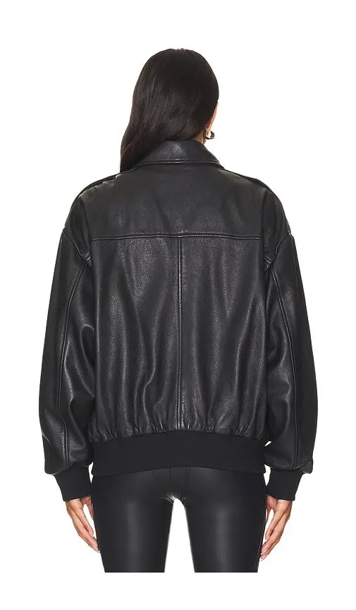 LAMARQUE Trevanna Leather Jacket - Black