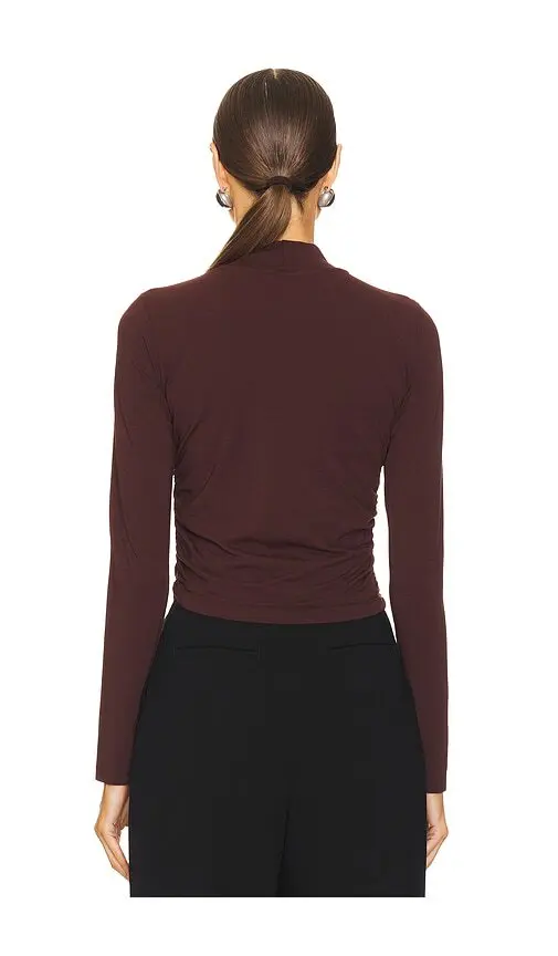 BOBI Long Sleeve Mockneck Top