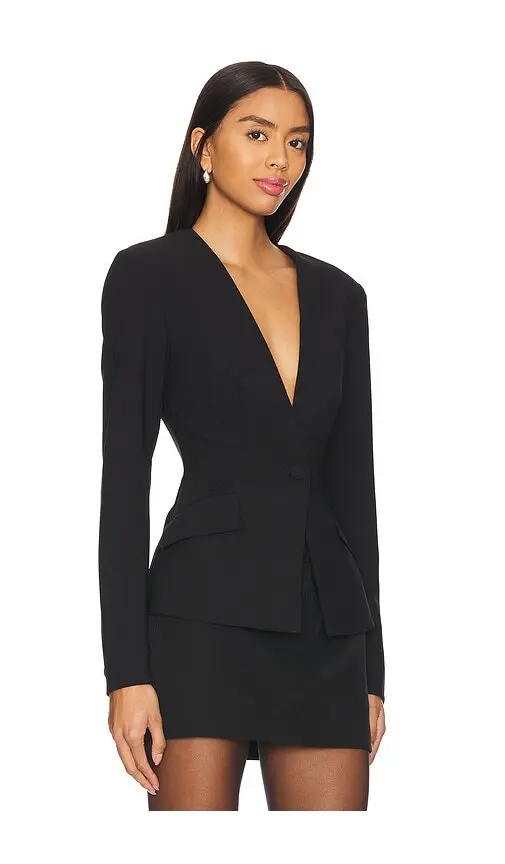 ALL THE WAYS Elizabeth Deep V Blazer