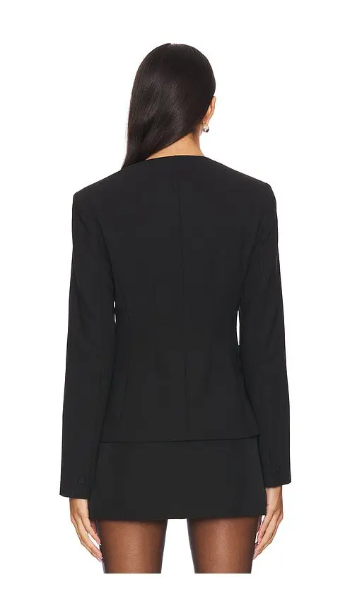 ALL THE WAYS Elizabeth Deep V Blazer