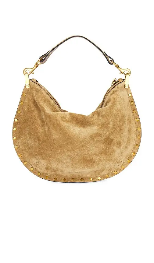 Isabel Marant Étoile Oskan Soft Zipped Bag - Taupe