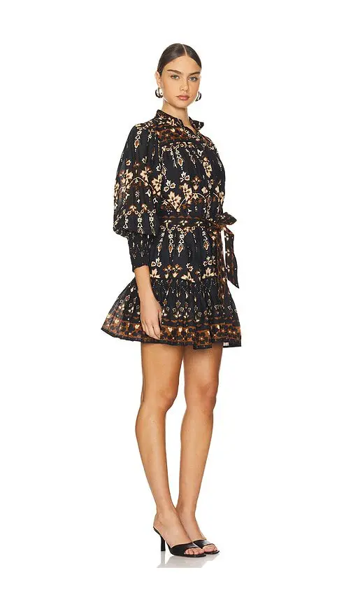 budweiser mini dress Carlina Broderie Mini Dress - White