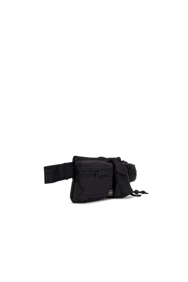 Porter-Yoshida & Co Waist Bag With Pouches In Black - 20% Off