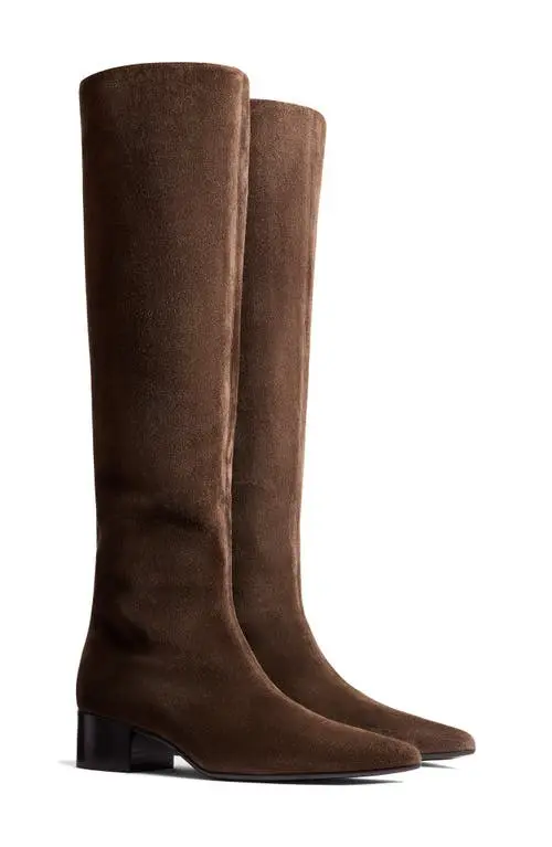 Khaite Andee Knee High Boots - Ebano