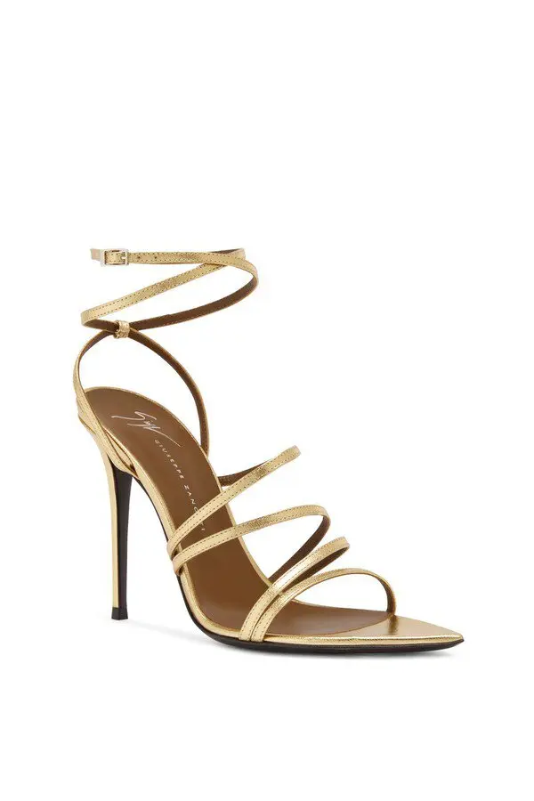 GIUSEPPE ZANOTTI Intriigo Claire 105 Sandals - Gold