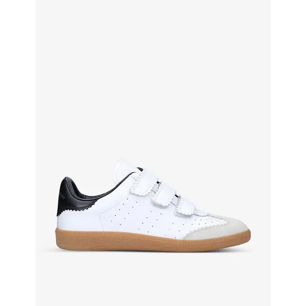 Isabel Marant Beth Leather Low-top Trainers - White/oth