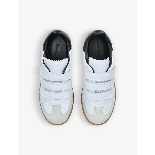 Isabel Marant Beth Leather Low-top Trainers - White/oth