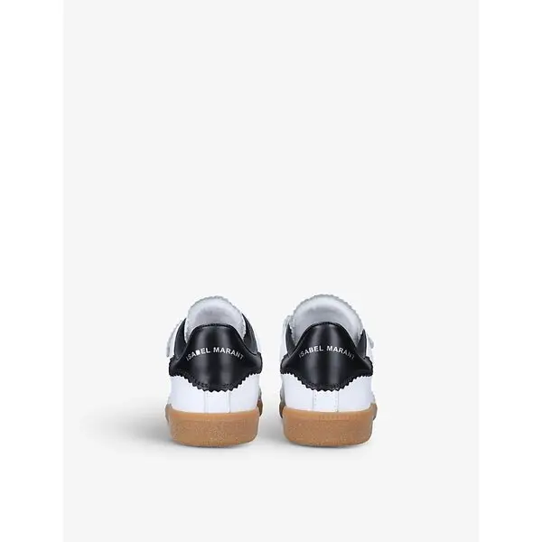Isabel Marant Beth Leather Low-top Trainers - White/oth