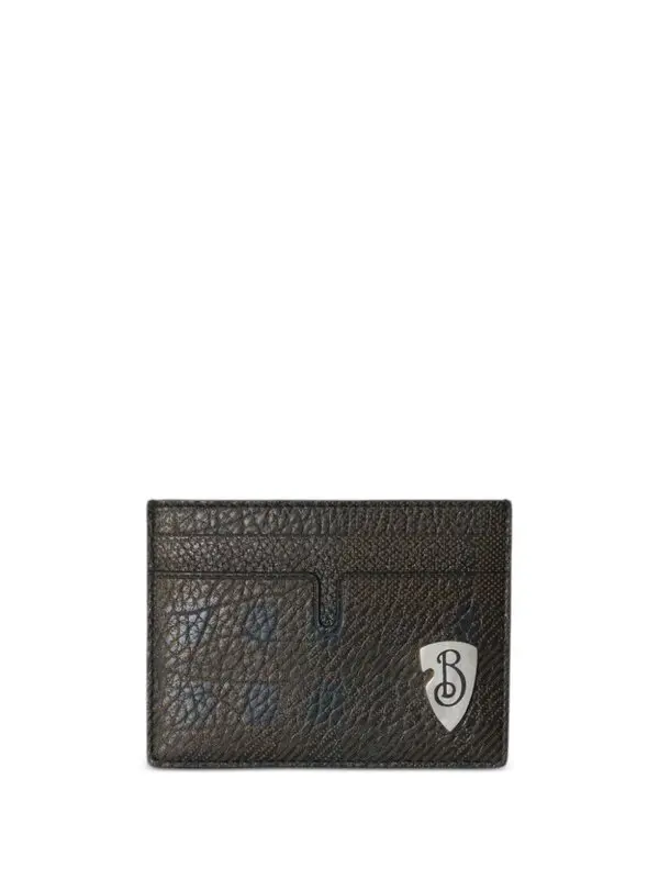 Burberry B-shield Card Holder - Brown