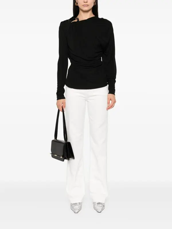 Victoria Beckham Julia Jeans - White