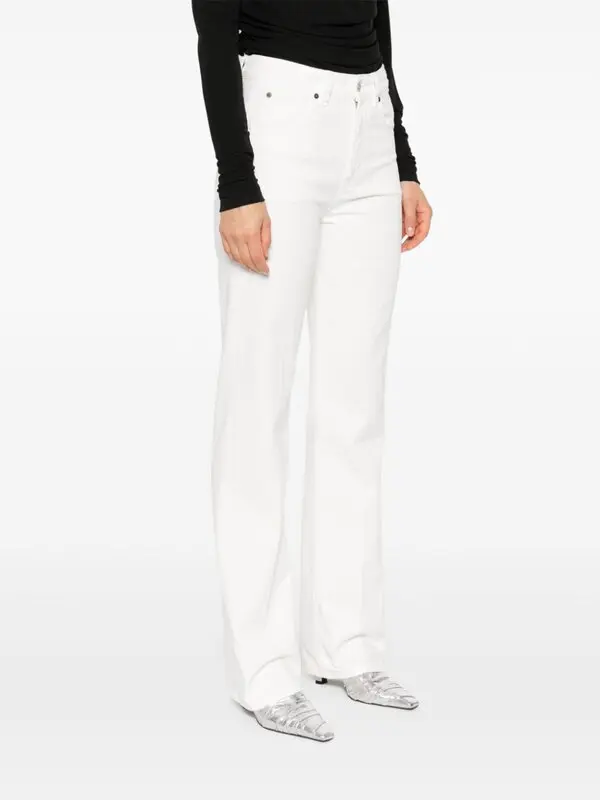 Victoria Beckham Julia Jeans - White