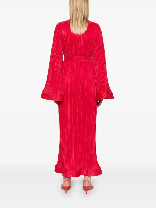 ATU BODY COUTURE Pleated Maxi Dress