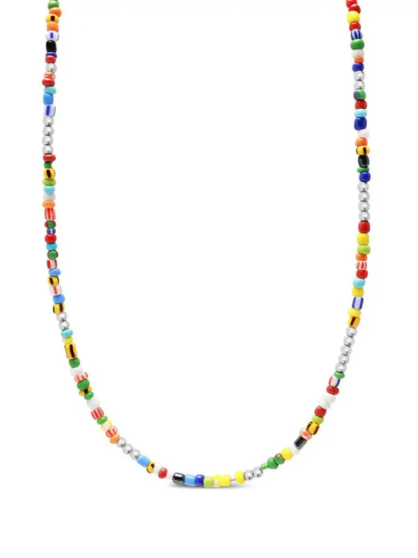 NIALAYA JEWELRY Beaded Necklace - Blue