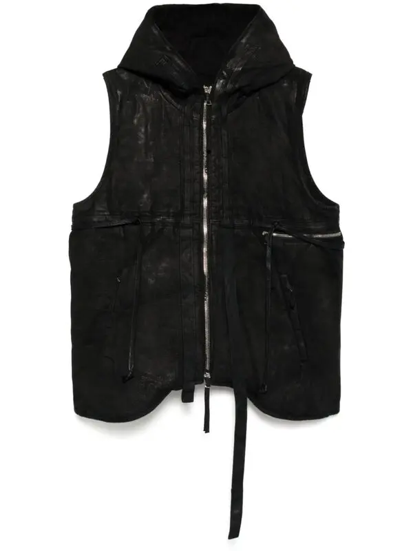 Boris Bidjan Saberi Padded Hooded Vest
