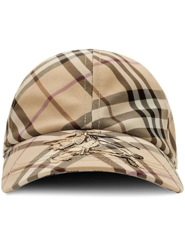 Burberry Vintage Check Cap - Neutrals