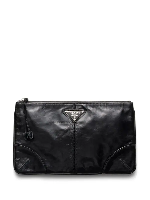 Prada Leather Wallet - Black