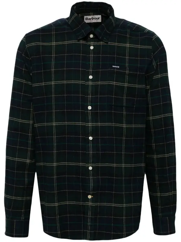 Barbour Check Pattern Shirt