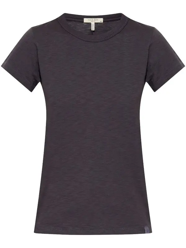 Rag & Bone Slub Crew-neck T-shirt - Grey